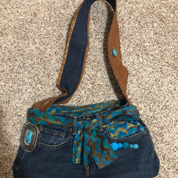 Bags | Jean Purse | Poshmark
